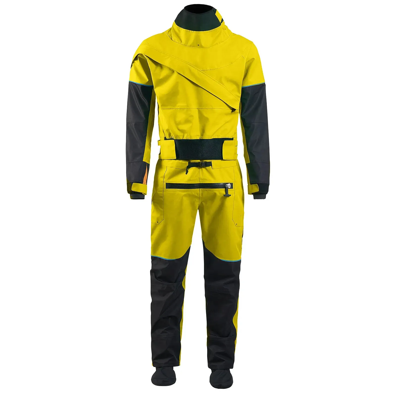 Premium Men's Drysuit for Kayaking, Canoeing & Paddling - Latex Cuffs ...