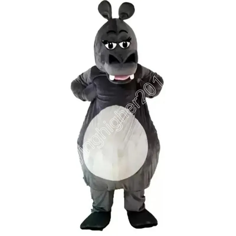 Tasha Hippo Of Backyardigans Mascot Costume Fancy Dress