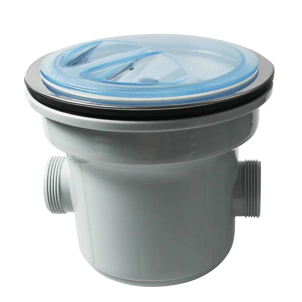 Drains Talea 180mm Korean Basket Strainer Waste Double Overflow Kitchen ...