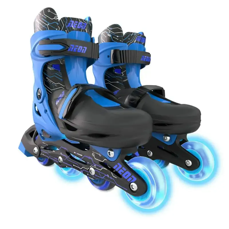 DHgate.com:Roller Skates for Kids, Blue Inline Skates for Boys and ...