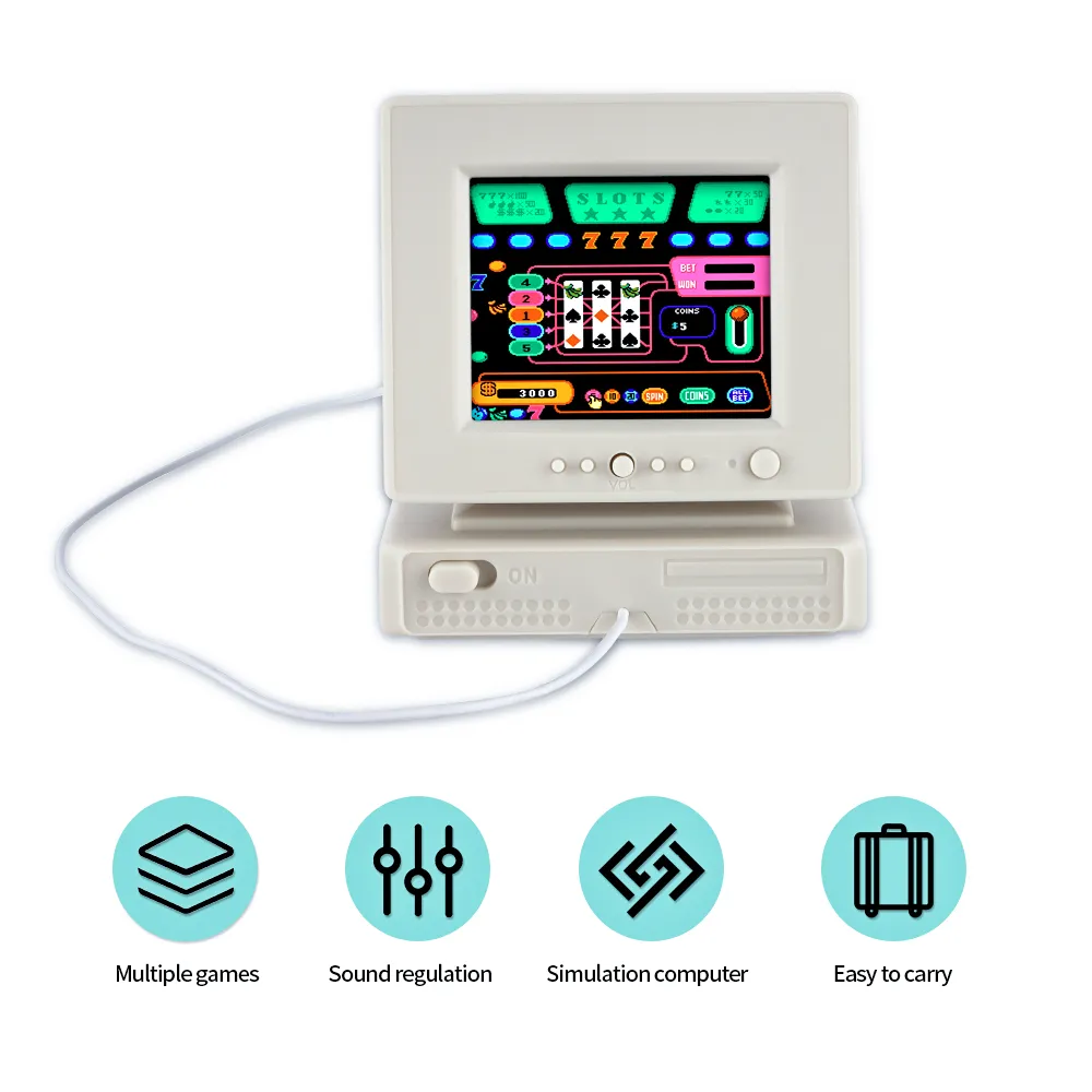 8 Bit Tragbare Klassische Mini TV Konsole – 240 Klassische, Sich Nicht ...