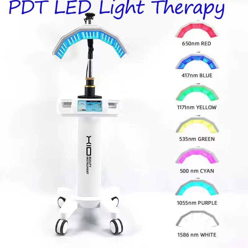 PDT Red Light Face Machine With Photon Therapy, PDT Light Therapy For ...