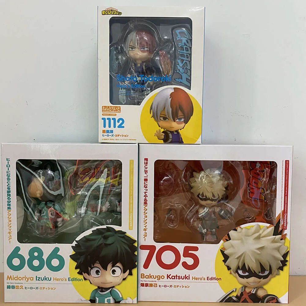 My Hero Academia Action Figures: Bakugou & Midoriya Joint Movable Dolls ...