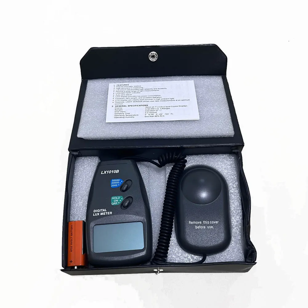 Wholesale Luxury Digital Light Meter With 3 Range Luminometer And ...