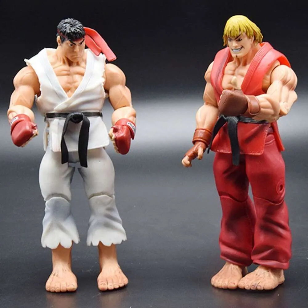 Neca Street Fighter Action Figures Ryu, Ken, Guile, Akuma, Chun Li ...