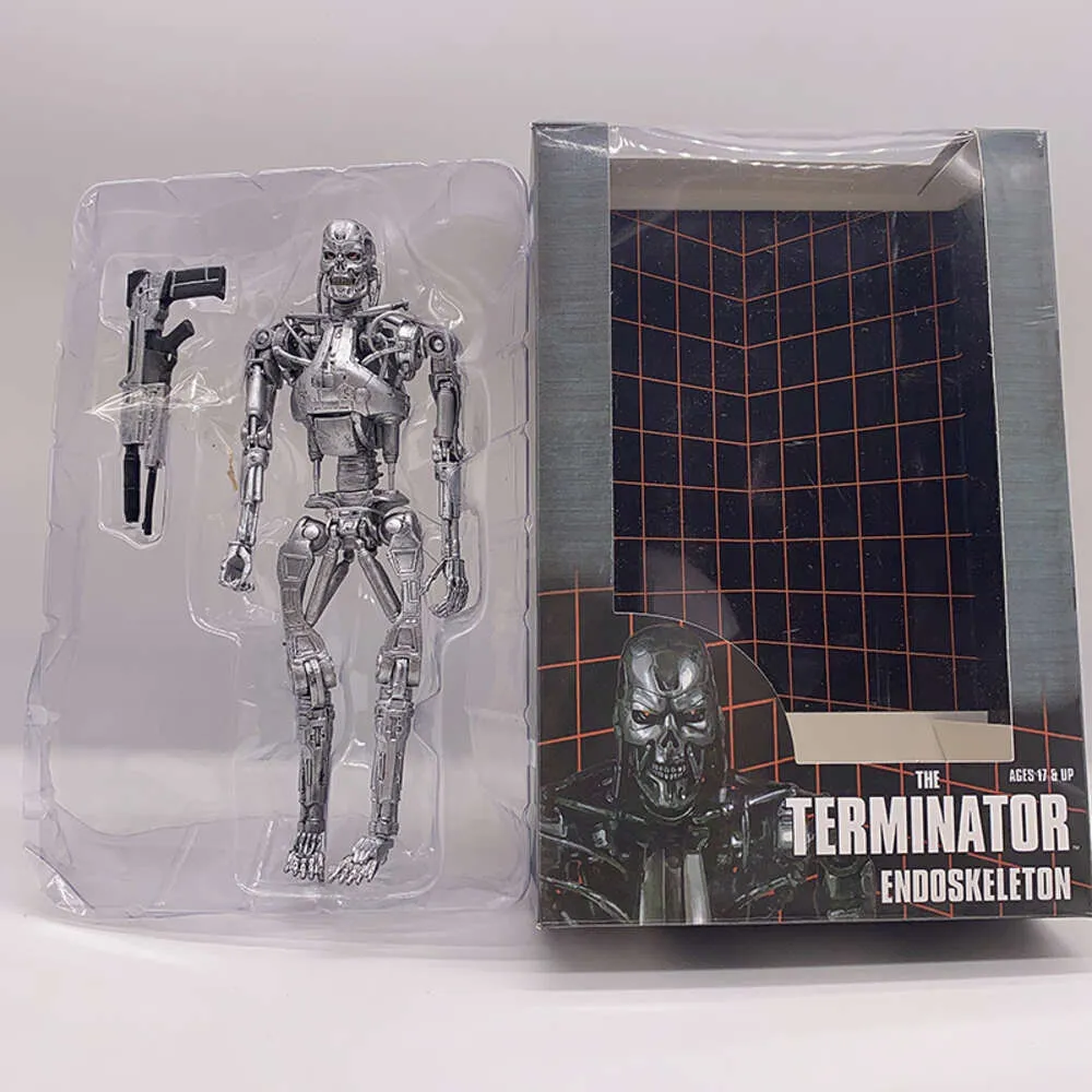 NECA Terminator Action Figure T 800 T 1000 Endoskeleton PVC Model Toy ...