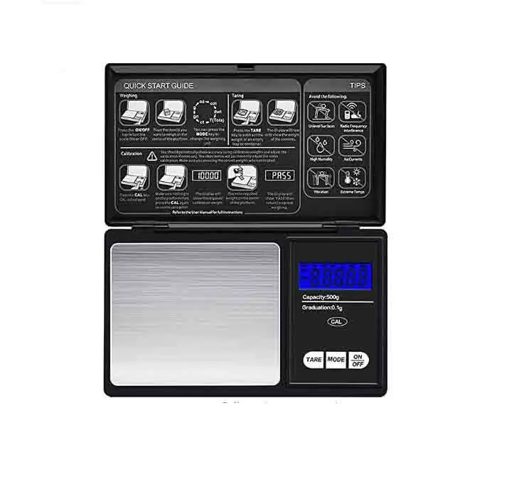 DHgate.com:200g x 0.01g Black Square Digital Scale, High Precision ...
