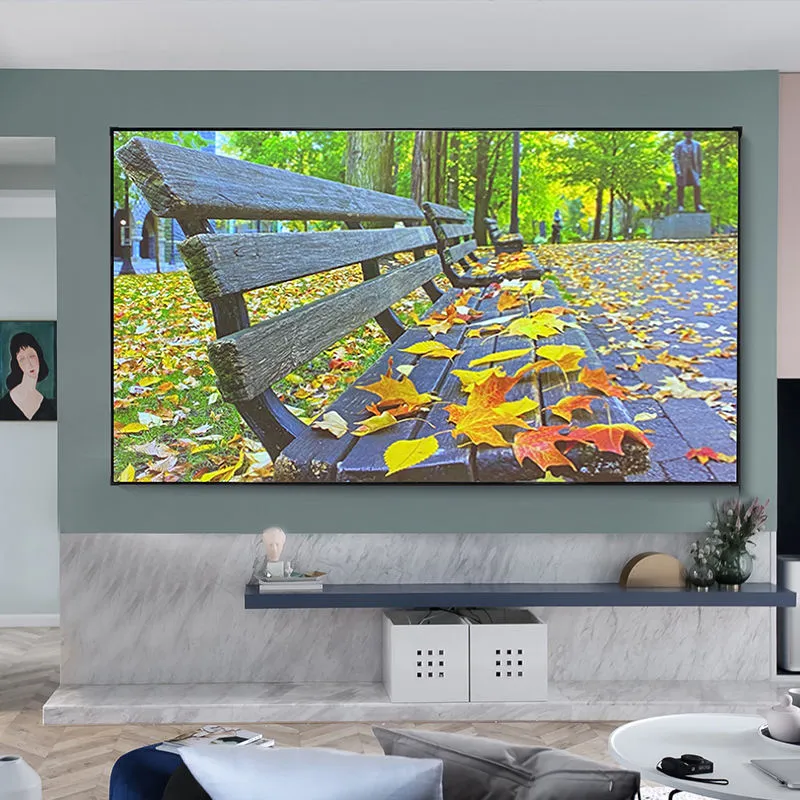 DHgate.com:4K/8K 180 inch ALR Projector Screen - Fixed Frame Projection ...