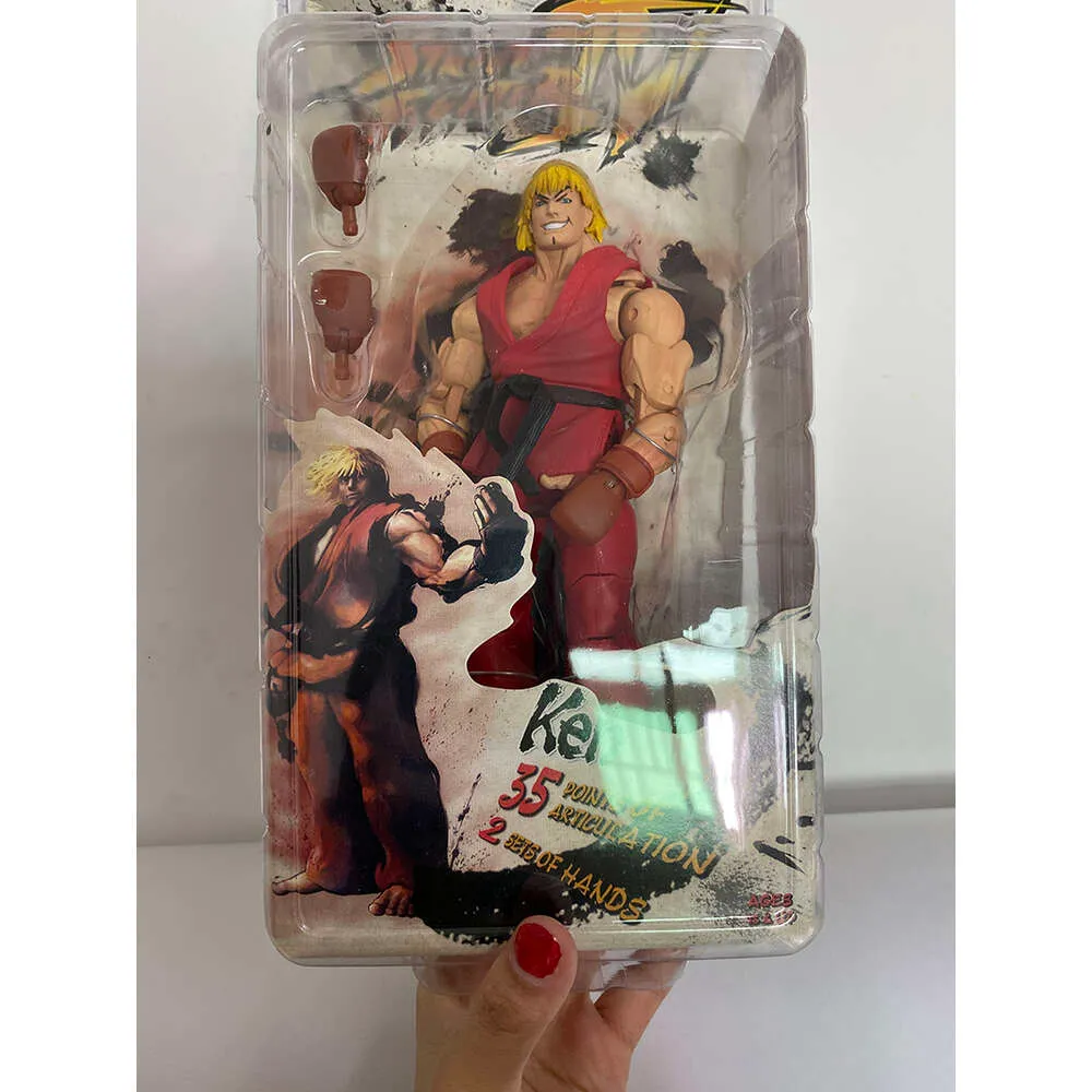 Neca Street Fighter Action Figures Ryu, Ken, Guile, Akuma, Chun Li ...