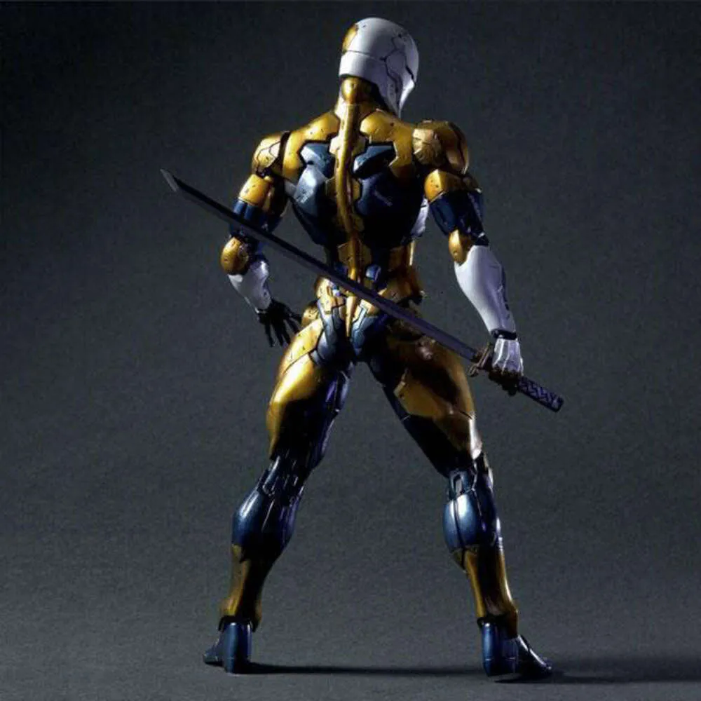 Gray Fox Action Figure Model Toy 24cm Joint Movable Mascot Costume Play ...