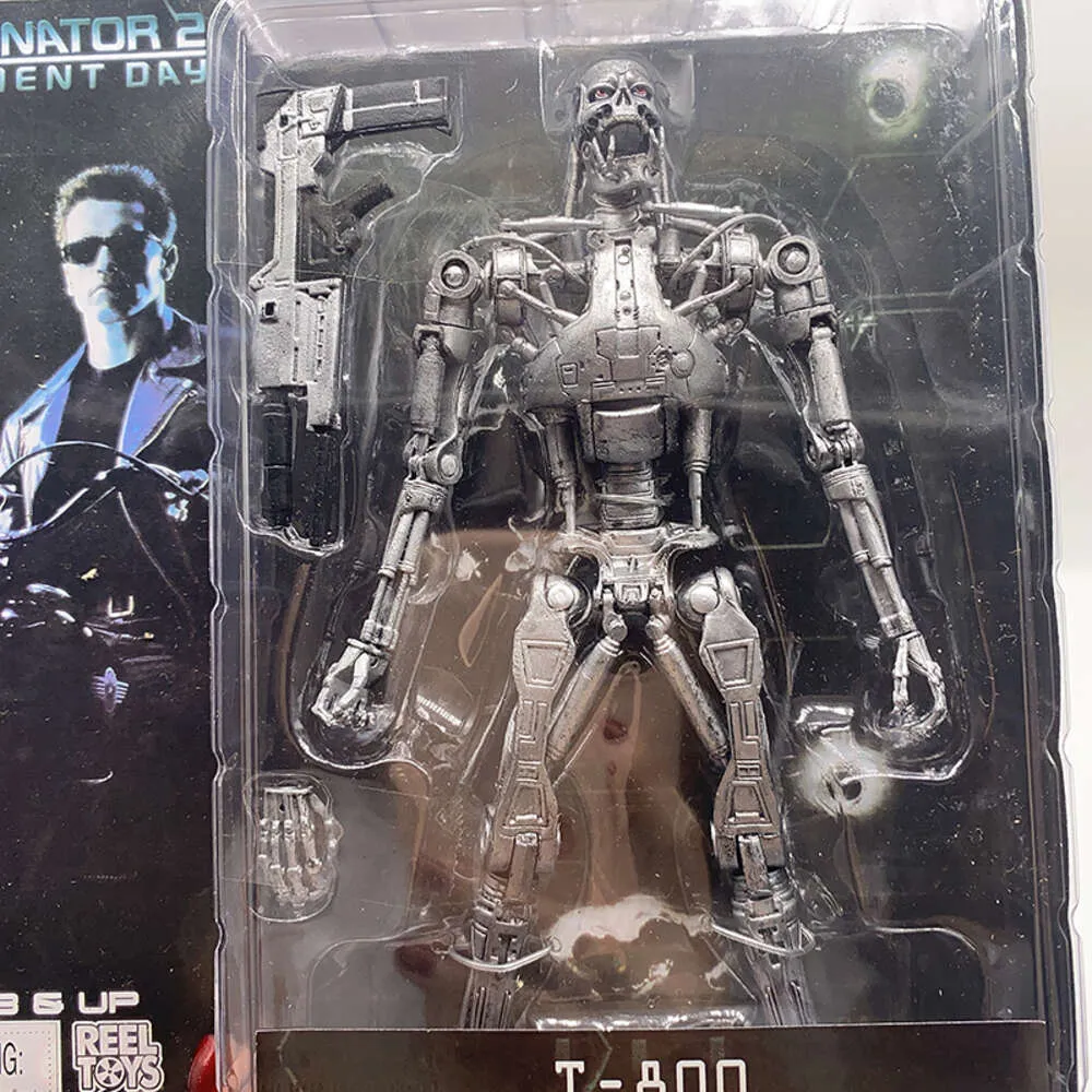 NECA Terminator Action Figure T 800 T 1000 Endoskeleton PVC Model Toy ...