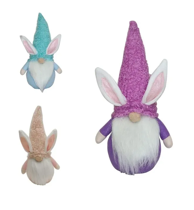 Easter Party Bunny Gnome Faceless Dwarf Doll Plush Rabbit Dwarves ...