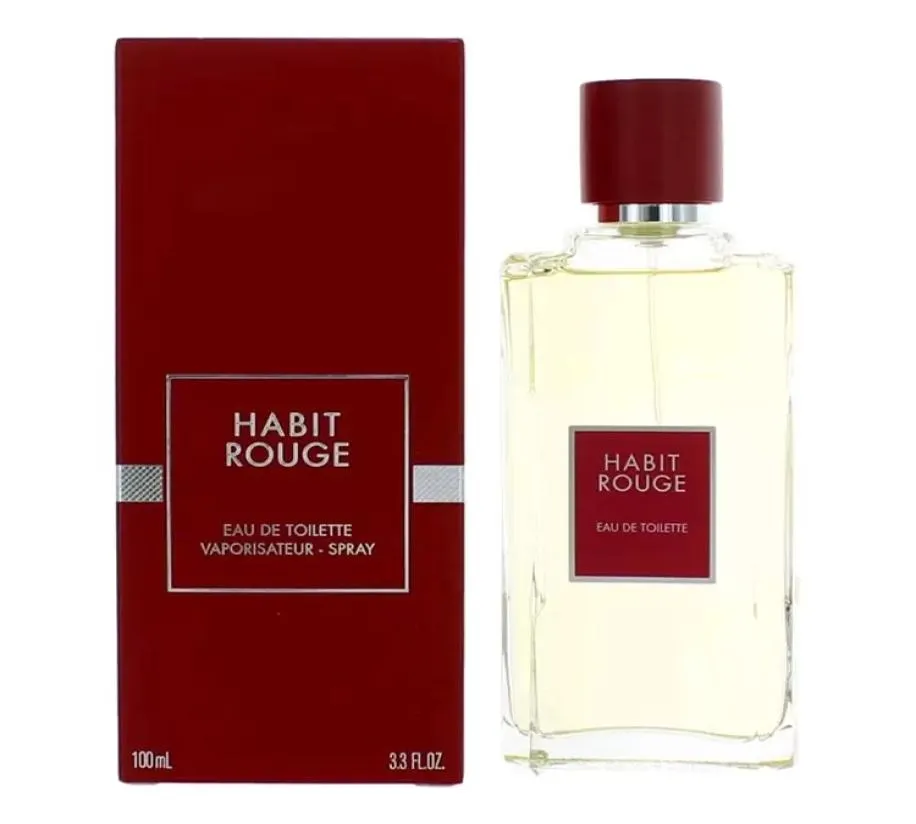 DHgate.com:luxury Man perfume HABIT ROUGE 100ml EDT fragrance good ...
