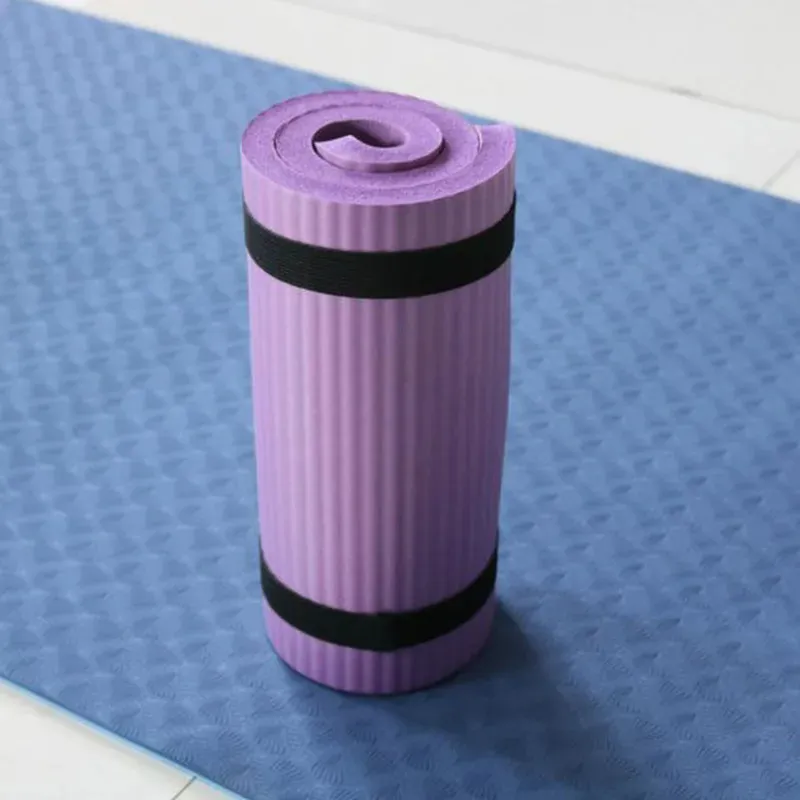 NBR Non-Slip Yoga Mat with Memory Foam for Pilates, Gymnastics, Fitness ...
