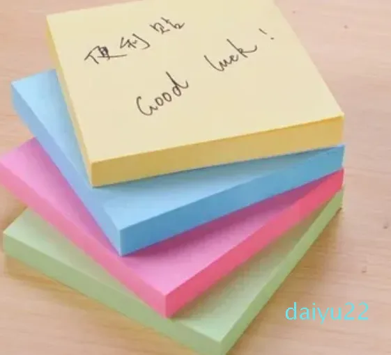 Kawaii Sticky Notes: Mini Self-Adhesive Colored Pop Up Memo Notes ...