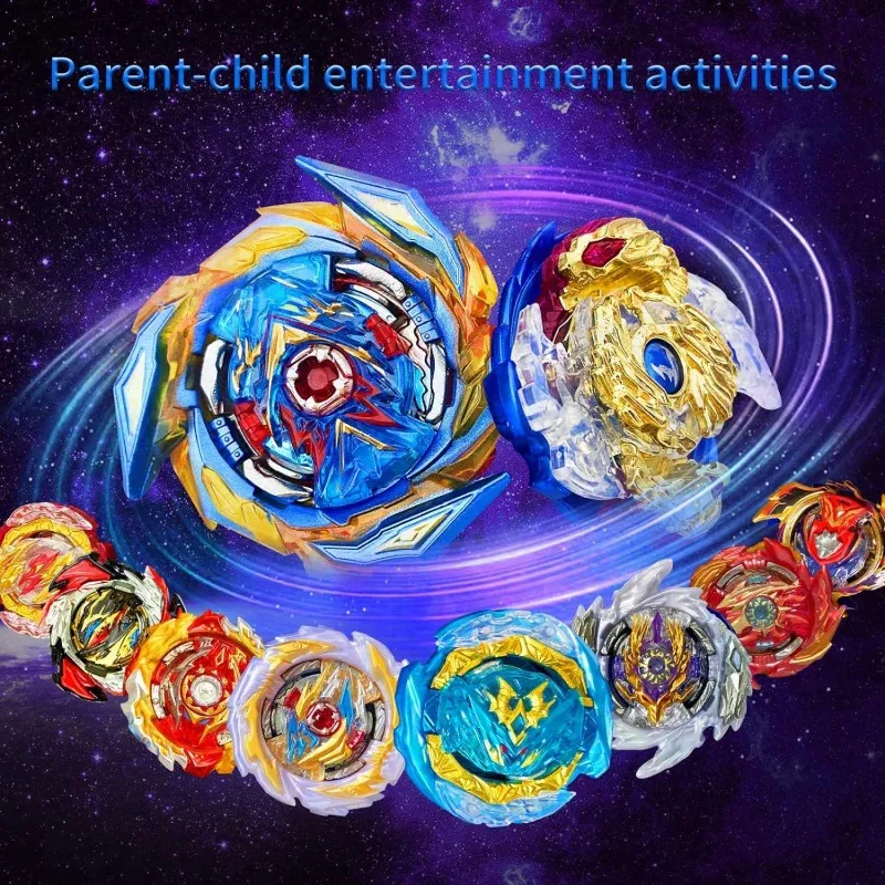 Ultimate Beyblades Burst Battling Gyro Toy Set 10 Tops, 1 St Sword, Ver ...