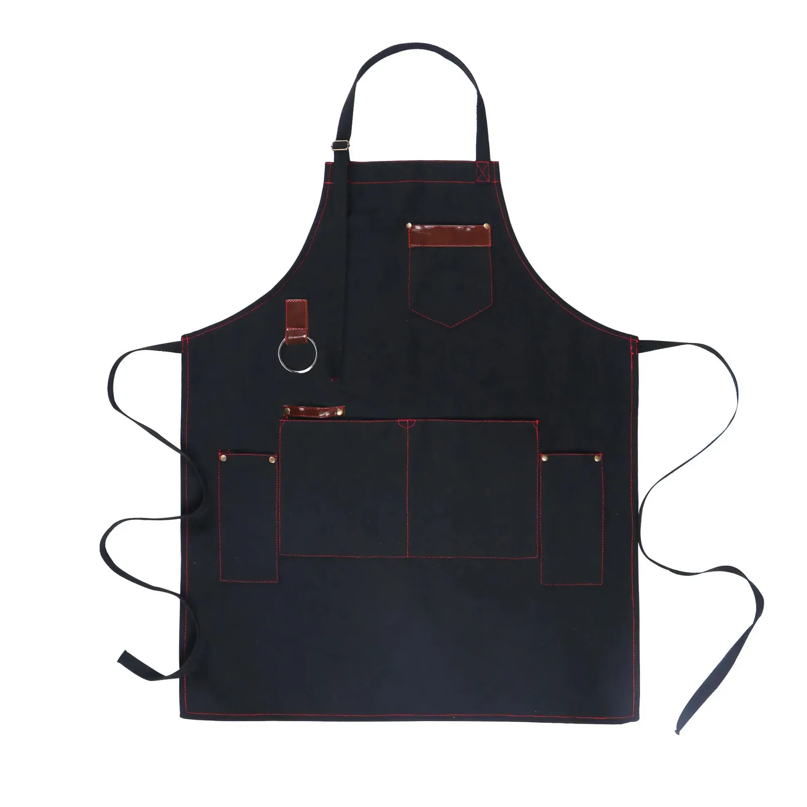 Welding Jackets For Men Brown Butcher Adjustable Apron (2 Pockets ...