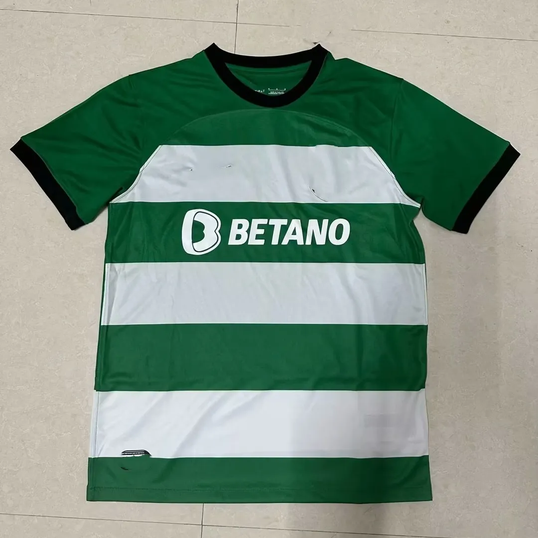 Sporting CP Lisbon 23 24 Soccer Jersey Viktor Gyokeres Paulinho Pedro ...