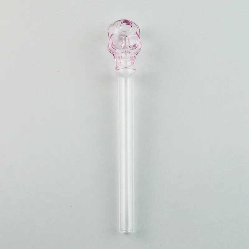 Pyrex Glass Oil Burner Pipes Skull Smoking Pipes 5 Inch New Arrivals ...