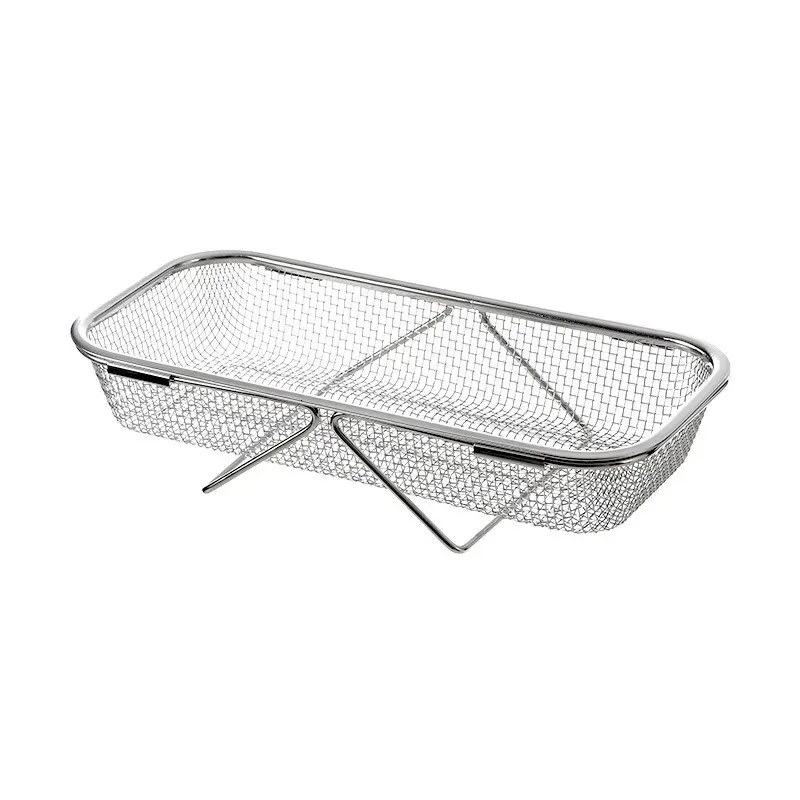 Kitchen Sink Drainer Basket Stainless Steel Expandable Colander Over ...