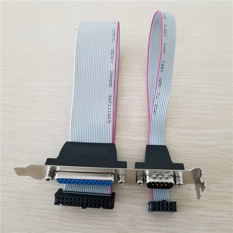 DB25 25Pin Parallel Port Printer LPT + RS 232 RS232 COM DB9 9Pin Serial ...