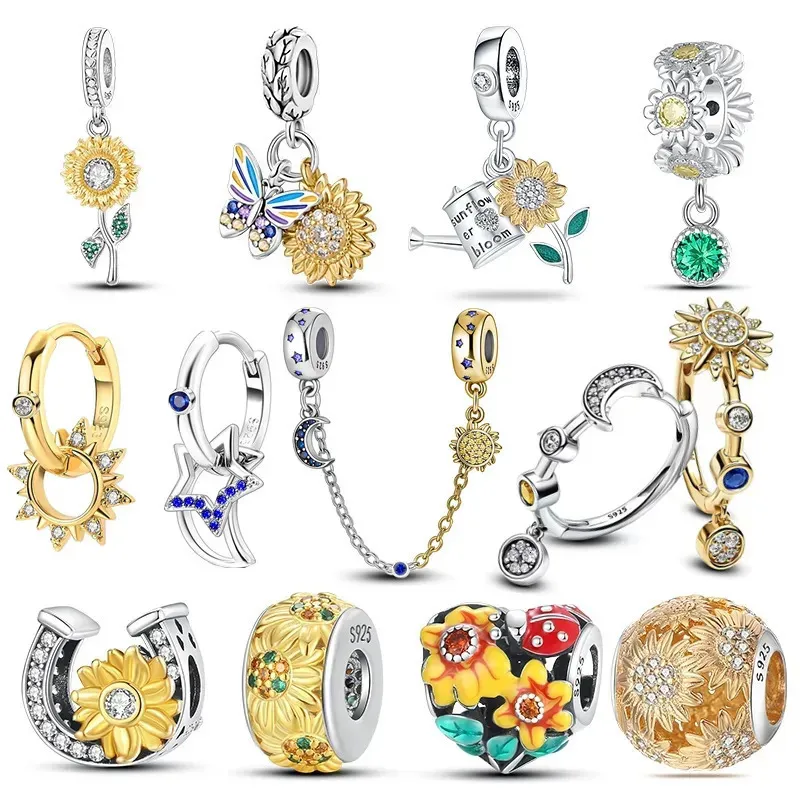 Charms 925 Sterling Silver Charm Fit Bracelet Bead Charms Silver 925 ...