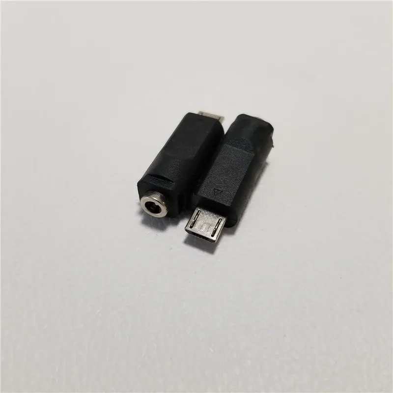 Usb Power Plug Adapter DC 3.5 1.1mm Female To Micro USB 5Pin Male ...