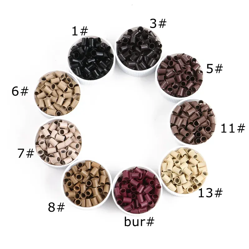 DHgate.com:Copper Micro Tube Hair Extension Rings, 500Pcs Euro Lock ...