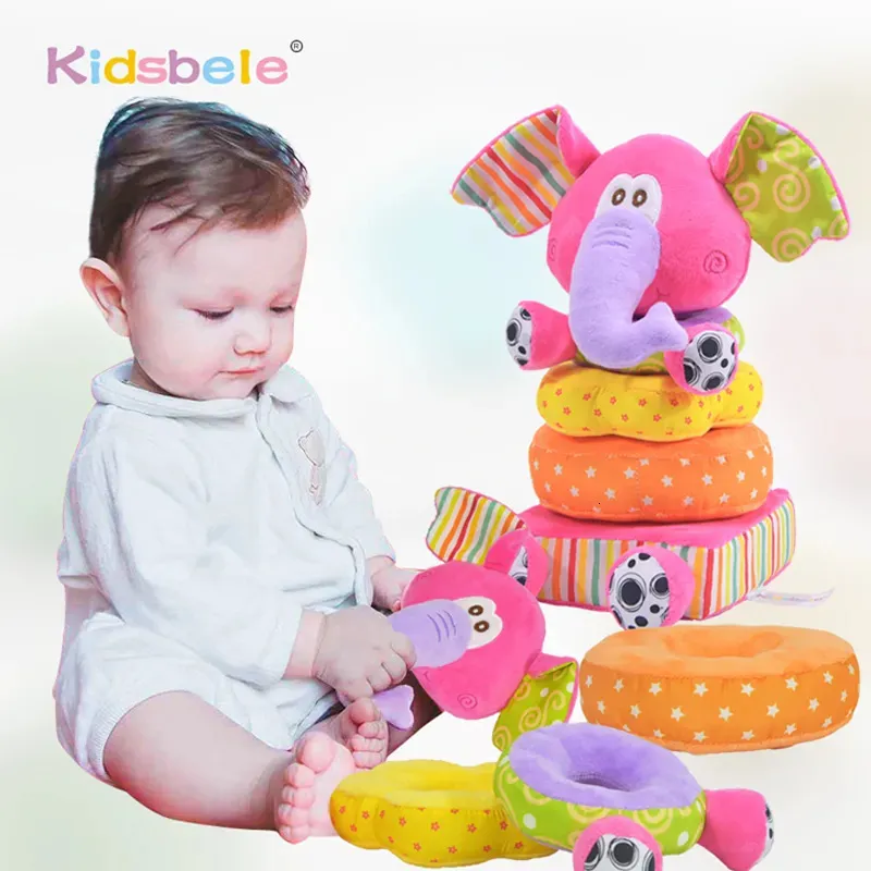 DHgate.com:Soft Plush Elephant Teether, Baby Mobile, Rattles Set ...