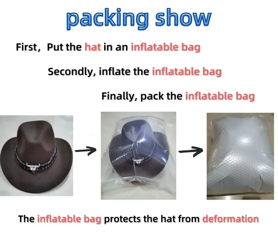 Wide Brim Fedora Hats Felt Fish Bone Belt Alloy Buckle British Flat ...