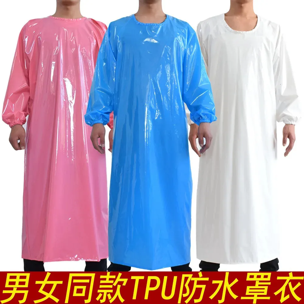 DHgate.com:TPU Waterproof Acid-Resistant Overalls for Food Factory Work ...