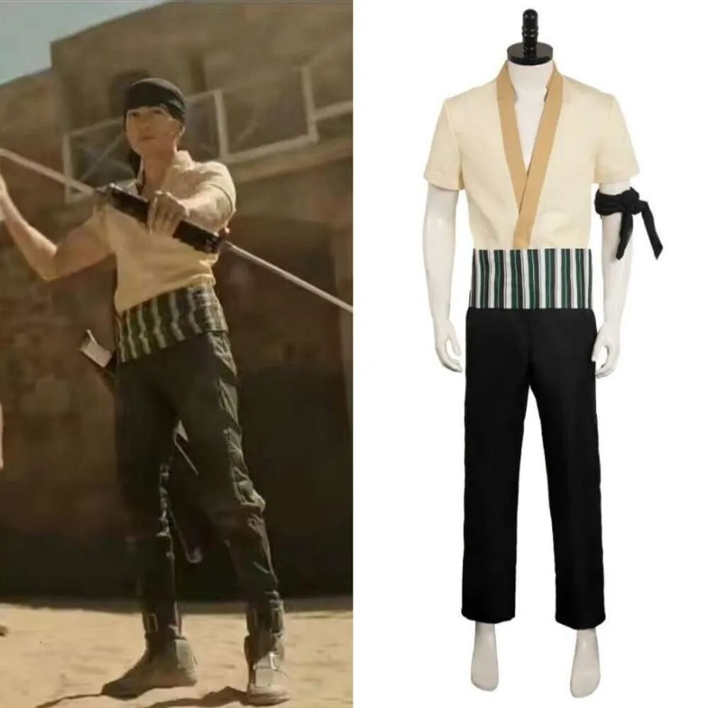 New Roronoa Zoro Cosplay Costume - Anime Movie East Blue Uniform for ...