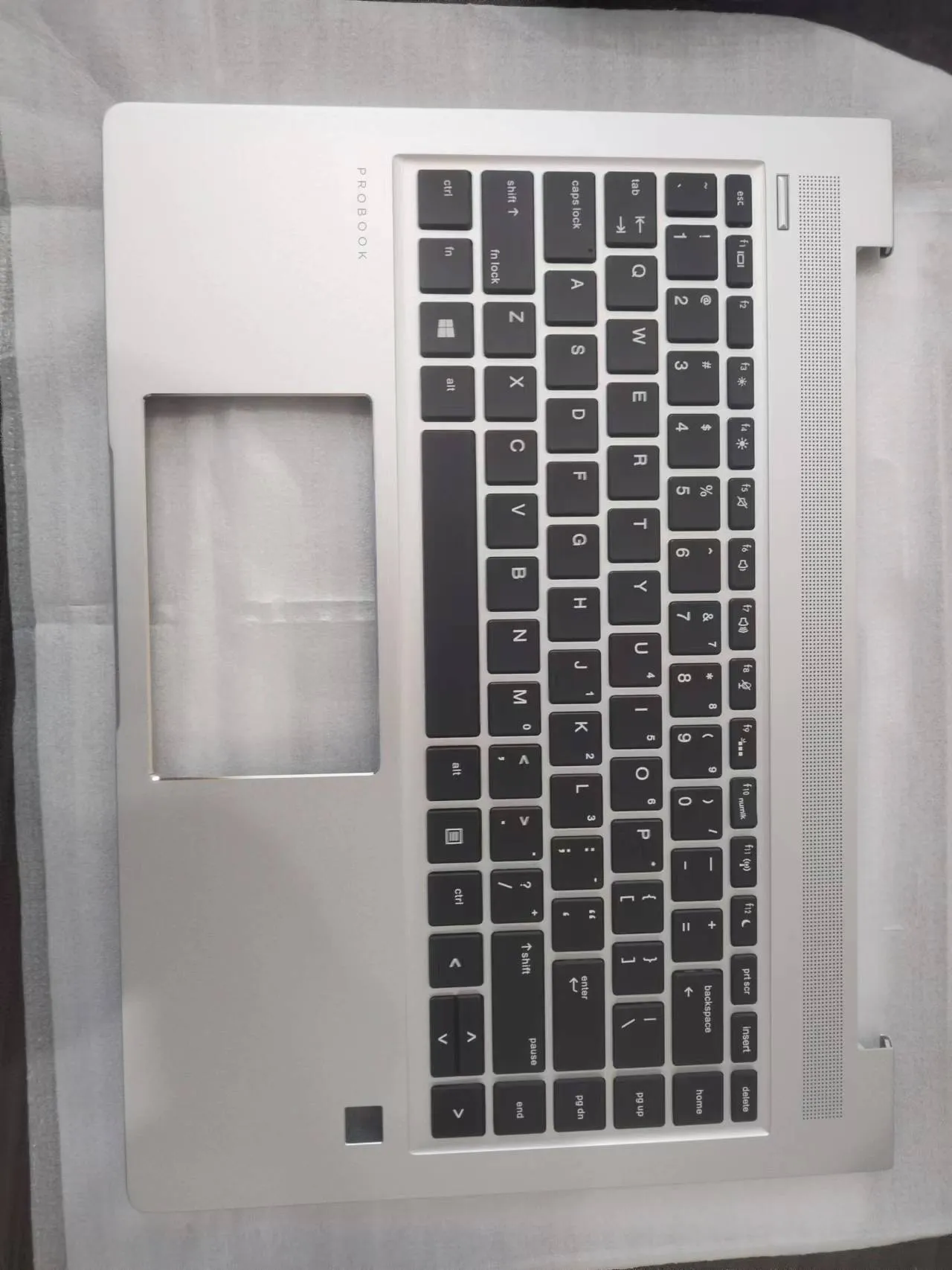 DHgate.com:L44588-001 Stylish Black Upper Case PalmRest Backlit Keyboard Replacement for HP ...