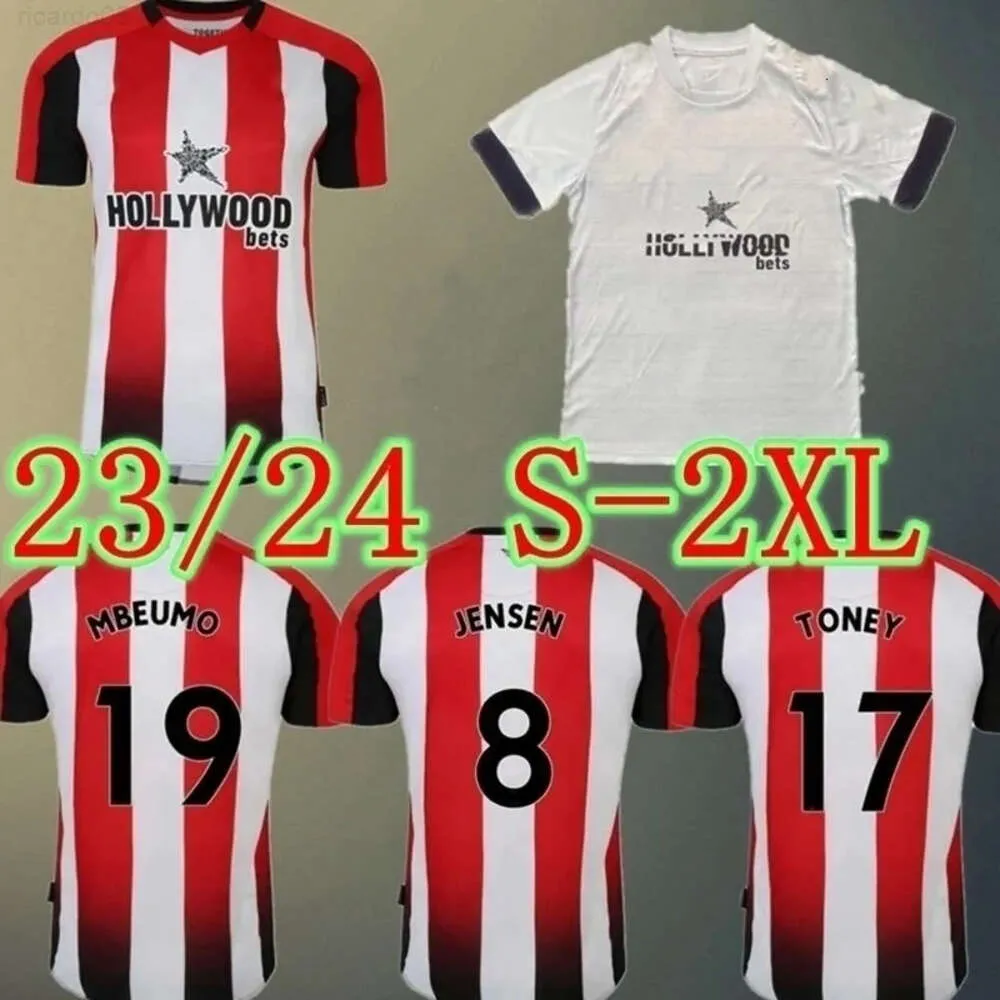 Brentfords 23 24 Jersey De Fútbol Vitaly Janelt Nathan Collins Rico ...