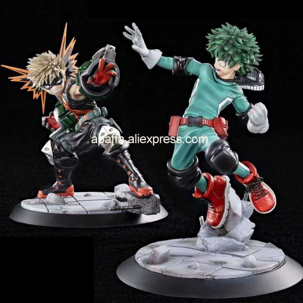 My Hero Academia 17cm Anime Figure Set Midoriya Izuku, Tsume Xtra T ...