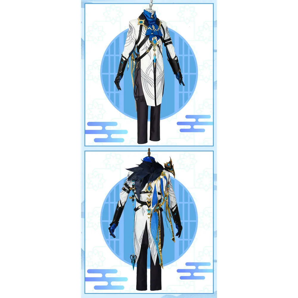 Disfraz De Cosplay De Genshin Impacto Ii Dottore: Traje De Uniforme De ...
