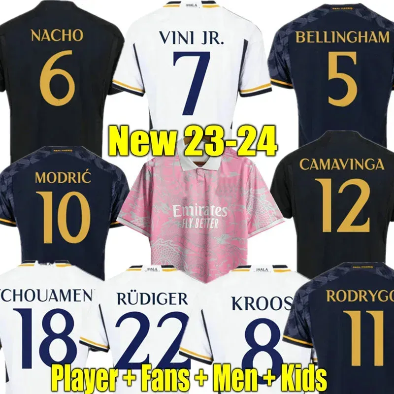 BELLINGHAM Camisetas De Fútbol RODRYGO KROOS 23 24 Camiseta De Fútbol ...