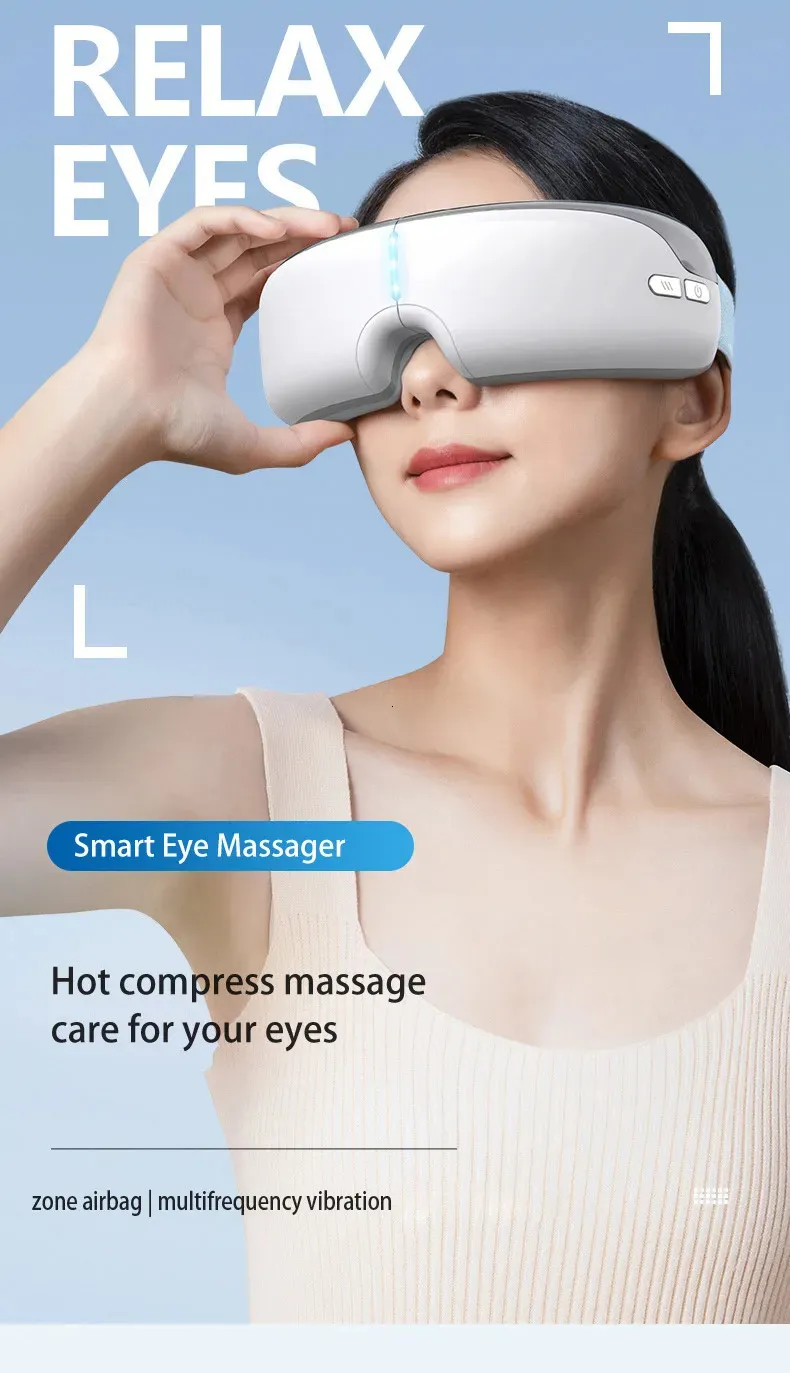 Heatable Eye Mask Electric Foldable Compress Eye Care Instrument ...