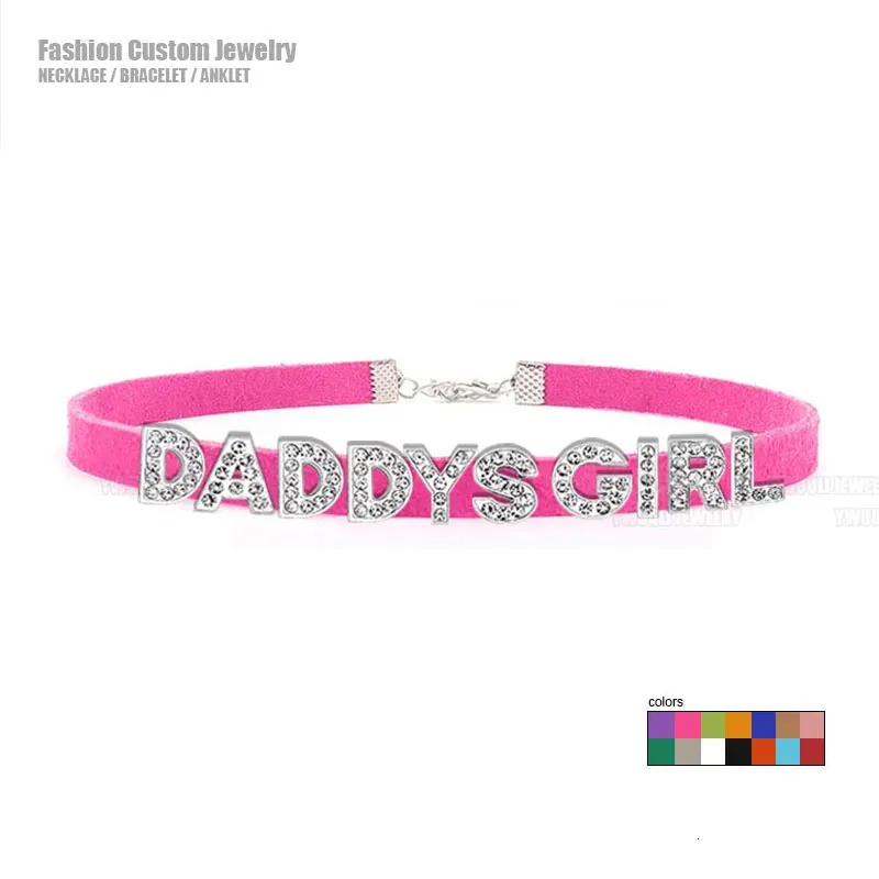 Personalized Gothic Choker Necklace for Women, Custom Name Collar ...