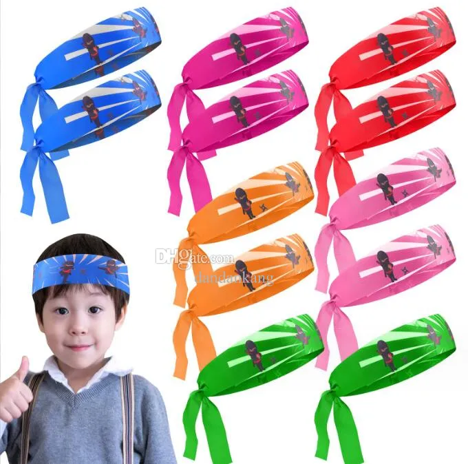 Kids Kung Fu Ninja Bandons 3D Impression Karate Samurai Training ...