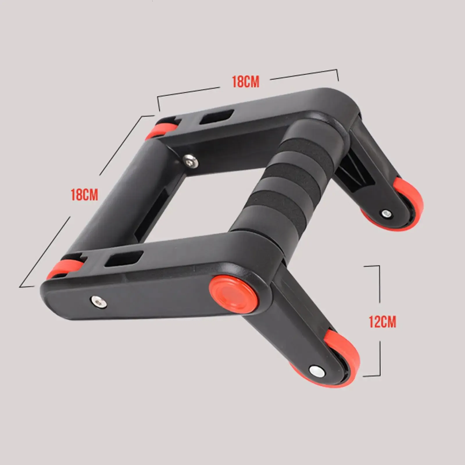 Folding Abdominal Barbell Press Sit Up With Comfortable Grips For Core ...