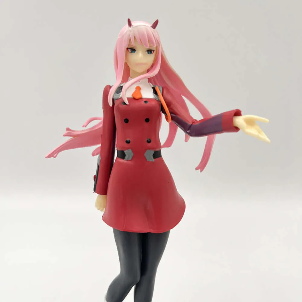 Finger Toys 18cm Darling in the Franxx Zero Two Anime Girl Figure Pop ...