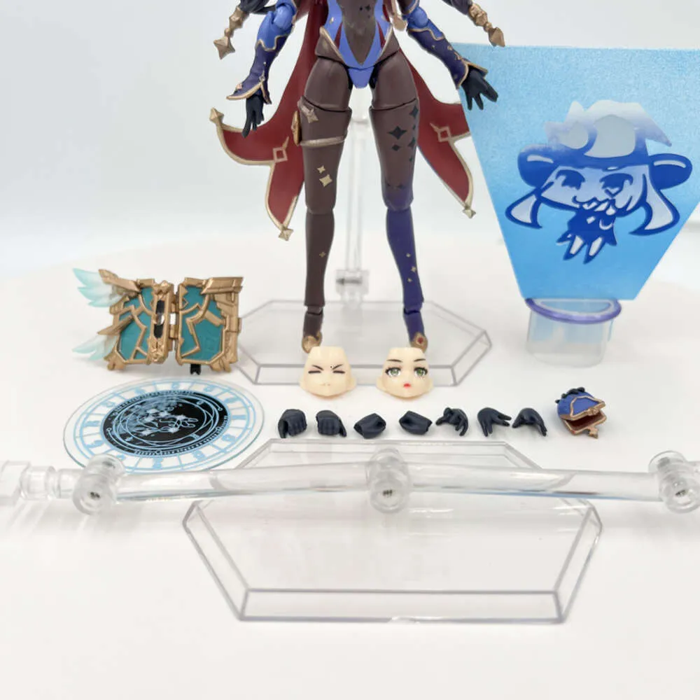 Mona Figure, 15cm Anime Action Figure Collectible Model Doll, Genshin ...