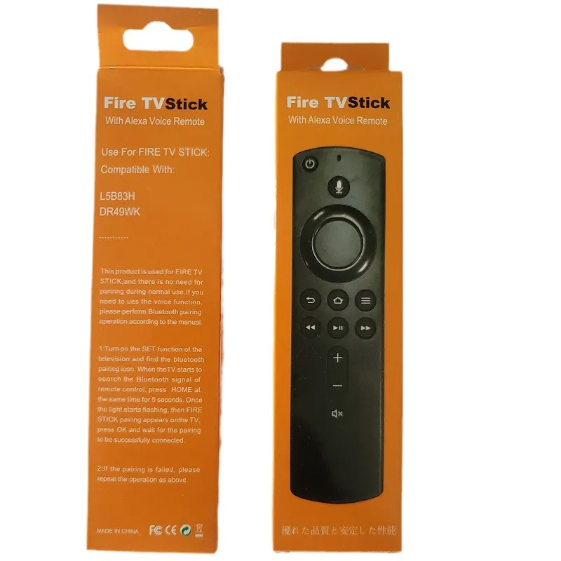 Replacement Remote Control For Amazon Fire Stick/Cube Voice Control For ...
