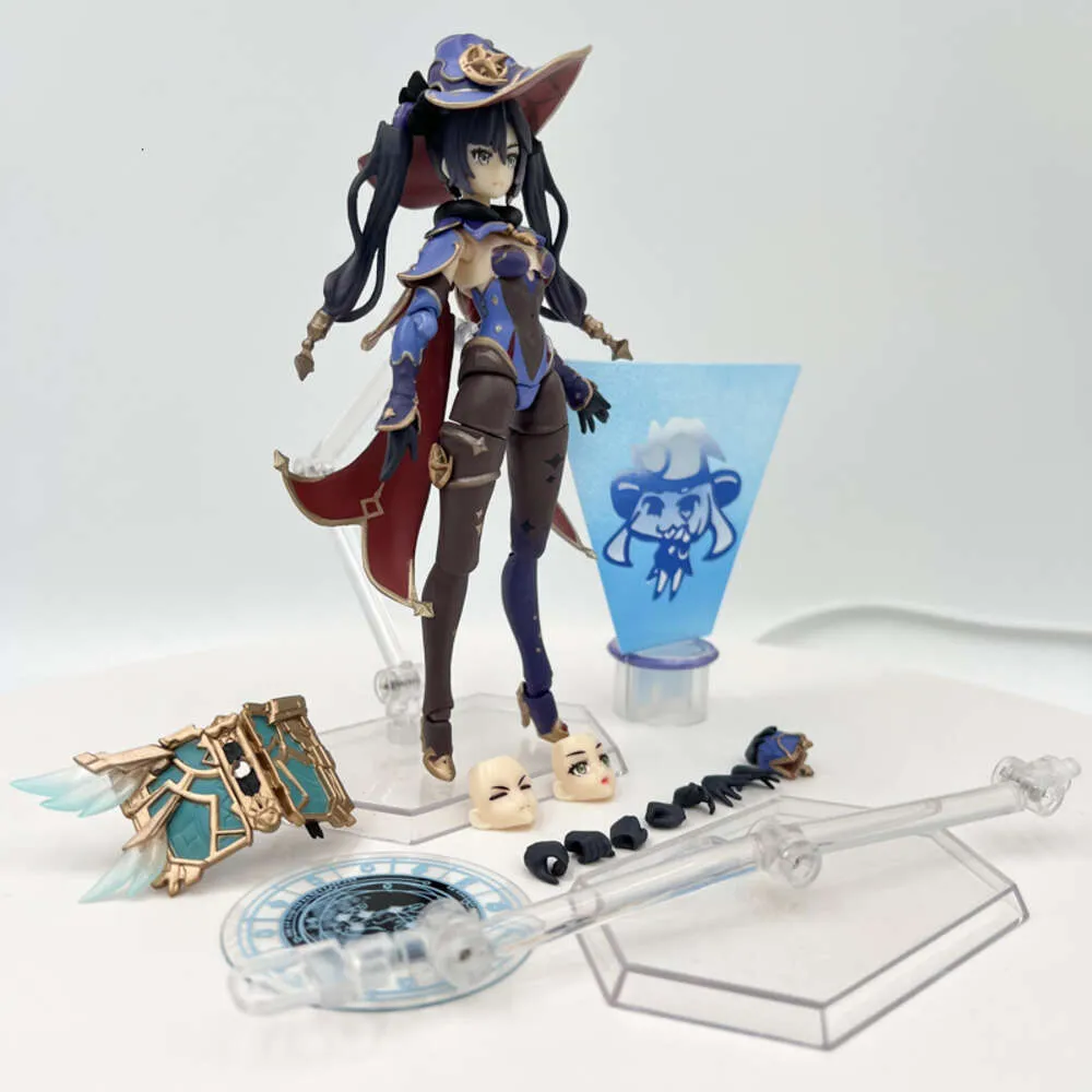 Mona Figure, 15cm Anime Action Figure Collectible Model Doll, Genshin ...