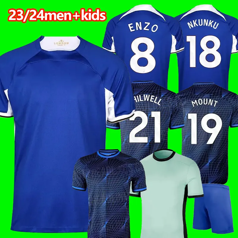 2023/24 CFC Soccer Jersey: Disasi, Enzo, Mudryk, James, Sterling ...
