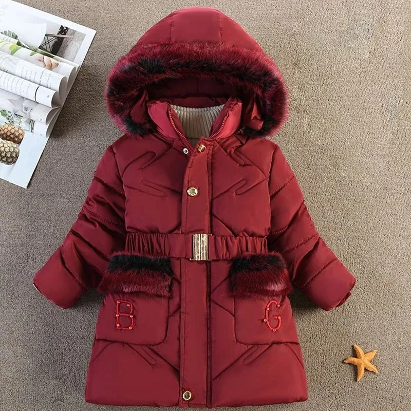 Down Coat for Girls, Sizes 4-10 Years, Winter Jacket, Warm Fashion ...