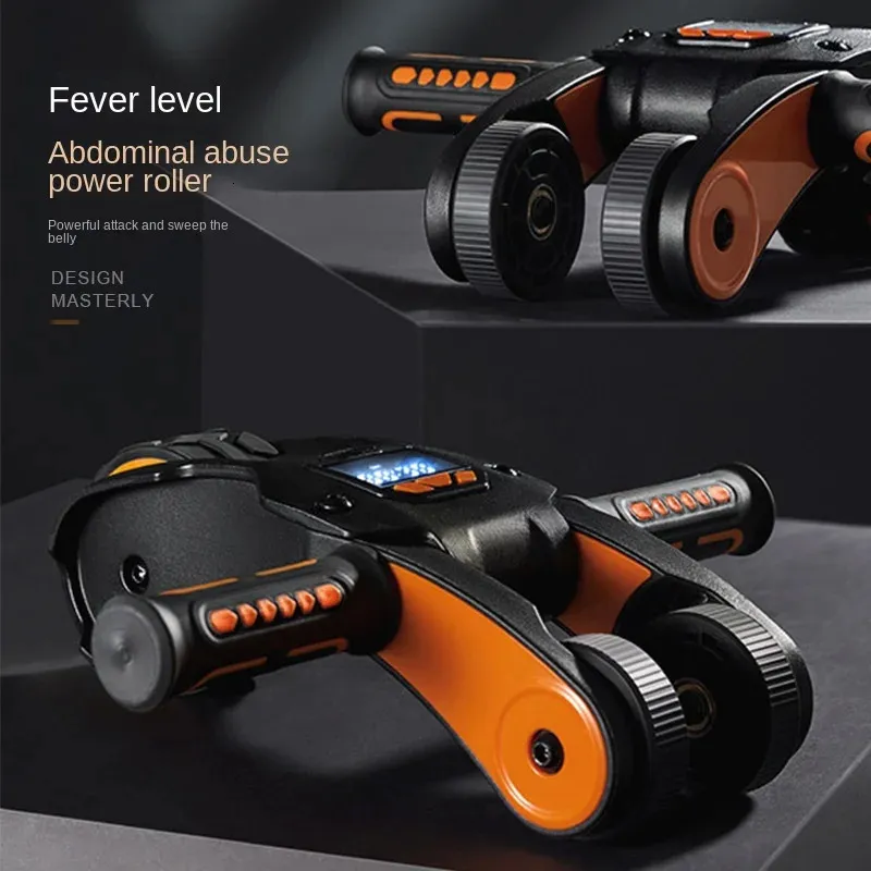 Digital Display Abdominal Sit Up Machine Wheel For Core And Abdominal ...