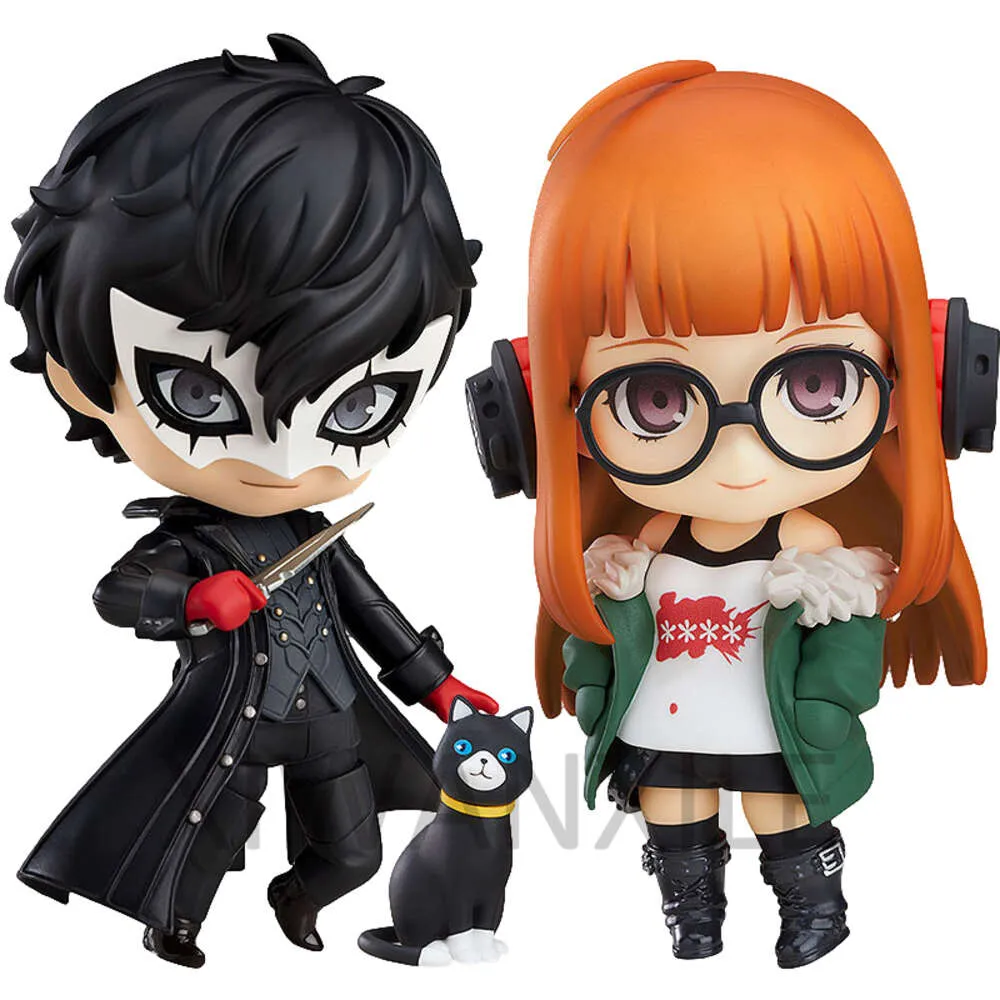 Persona 5 Joker Anime Figure Ren Amamiya Action Figure & Morgana/Futaba ...