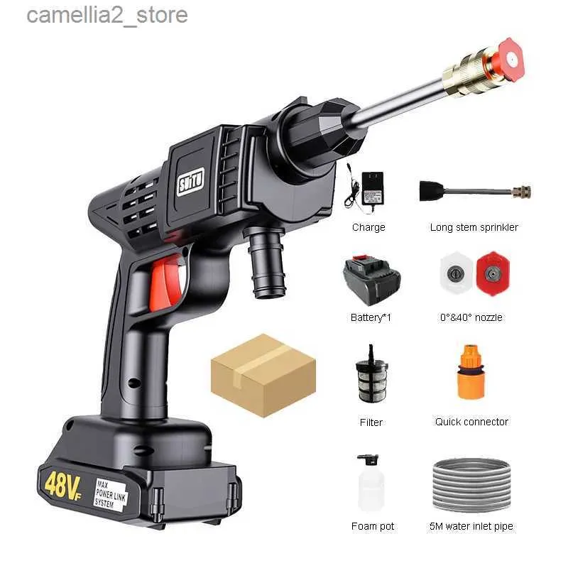 Portable Car Washer, 10000mAh Long Lasting Battery, High Pressure ...